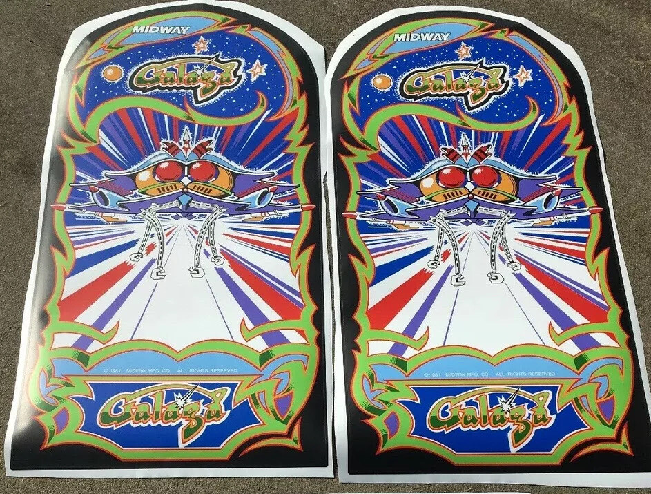 Galaga Arcade Artwork