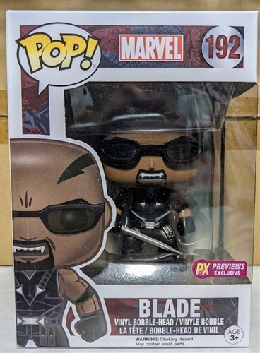 Marvel Blade Funko Pop! Vinyl Figure - Previews Exclusive - Not Mint | eBay