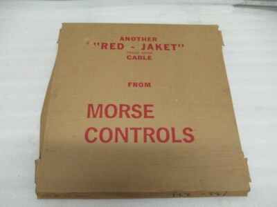 A1 Morse Controls 302029--276" Red Jacket Control Cable OEM New Boat ...