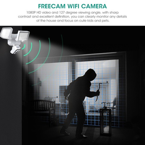 Freecam 1080P WiFi Camera High Definition Outdoor IR IP55 Night Vision ...