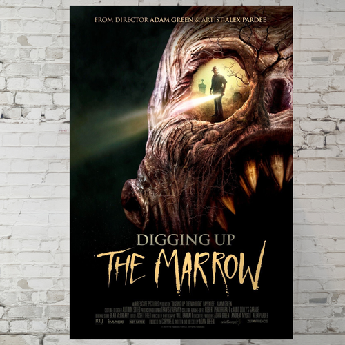 Digging Up The Marrow movie poster Horror Poster - 11x17" Wall Art ...