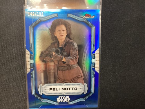 PELI MOTTO 2022 Finest Star Wars BLUE REFRACTOR /150 | eBay