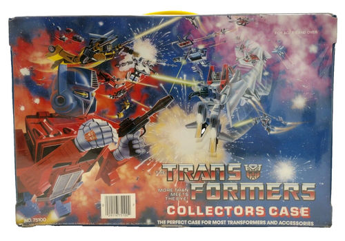Vintage 1984 Transformers G1 Collector's Storage Toy Case With Tray ...