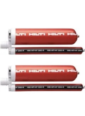 Two Packs Of Hilti HIT-HY 200 500ml Epoxy Adhesive, 2334277 | eBay
