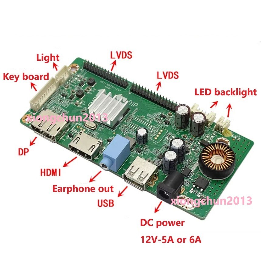 2K Controller driver board DP HDMI for M315HVR01.0 DF245FHB-NF0 ...
