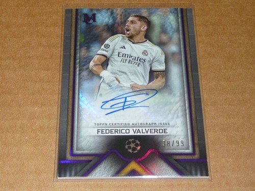 2023/24 Topps Museum SOCCER FEDERICO VALVERDE AUTOGRAPH/AUTO 38/99 ...