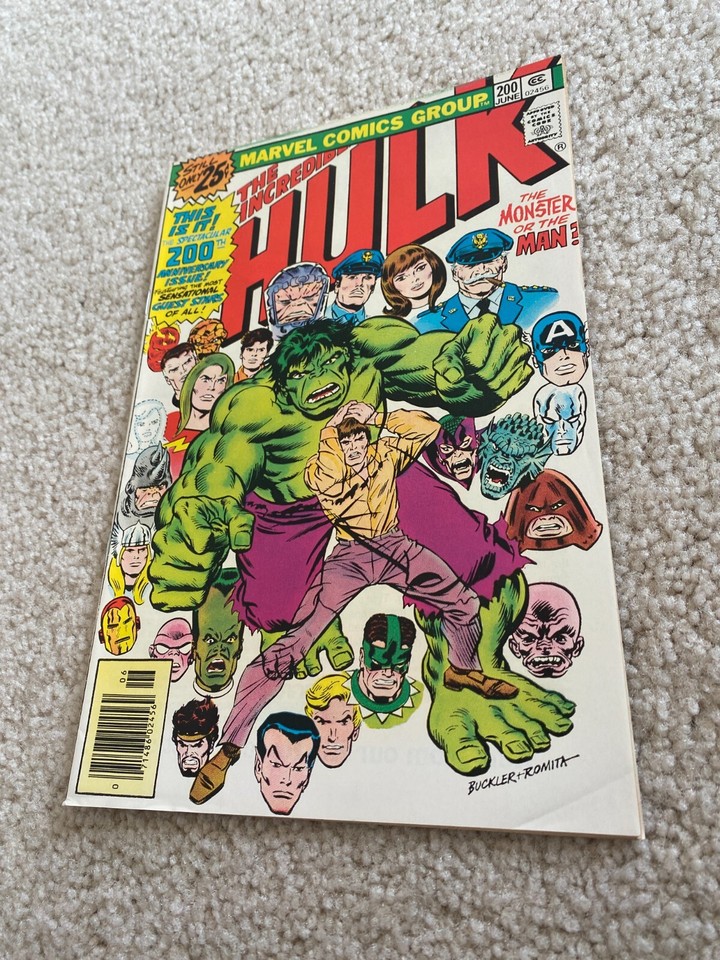 Incredible Hulk 200 VF+ 8.5 High Grade Abomination Leader Rhino MODOK 2 ...