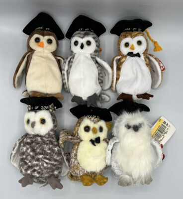 Ty Beanie Babies Lot - Graduation Owls Class of 1997 1999 2000 2001 2002 2004 | eBay