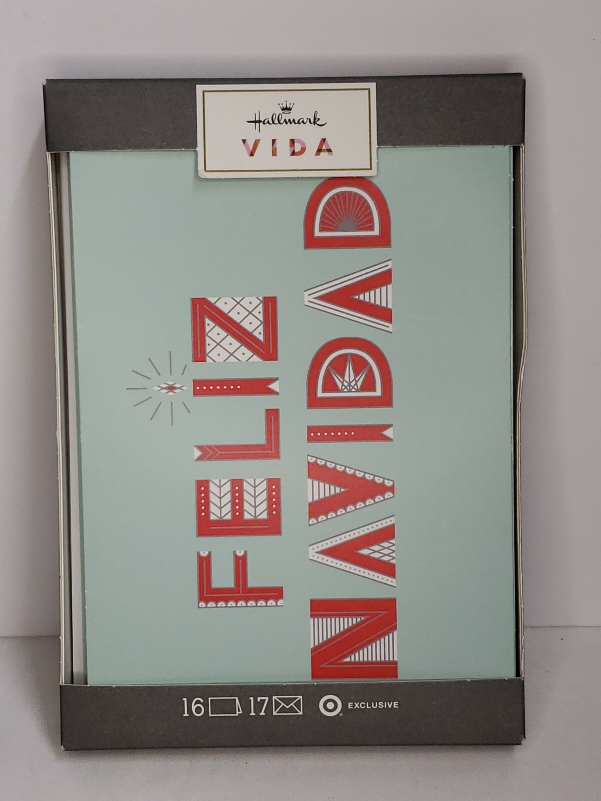 Christmas Spanish Language Greeting Card Feliz Navidad 16 Cards /17 ...