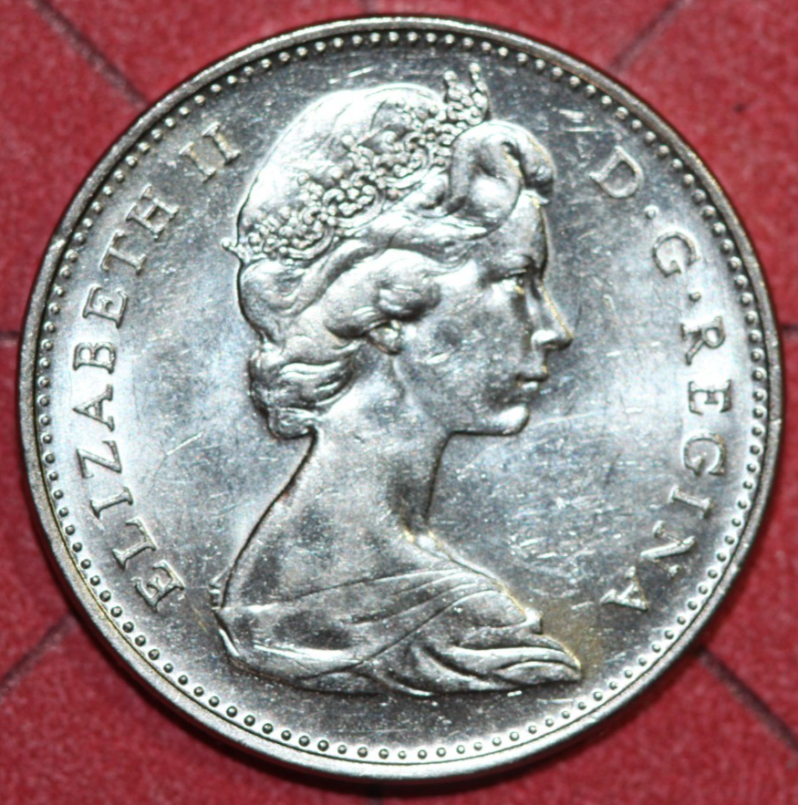 Canada 1968 5 Cents Beaver, Queen Elizabeth II 21.2mm | eBay