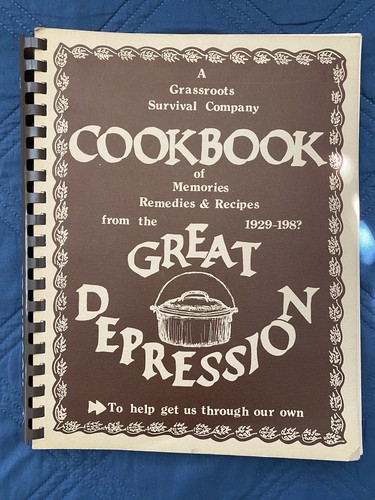 Grassroots Survival Co. Depression Recipes Cookbook By Nichols Sixth ...