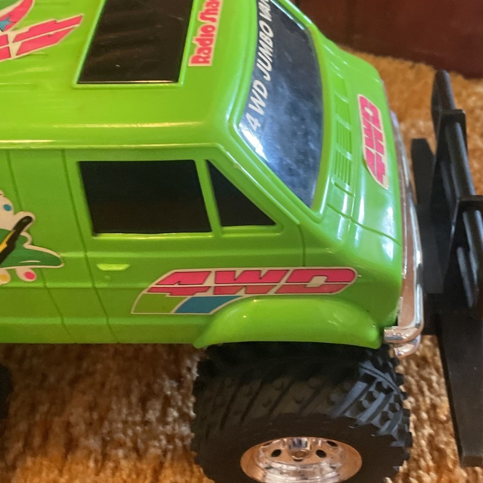 Vintage Radio Shack JUMBO VAN Remote Control Buggy 1980’s RC Car READ ...