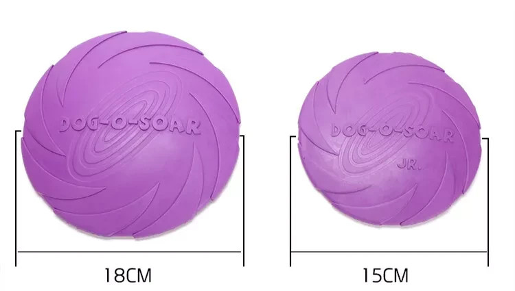 Large Soft Dog Frisbee – Flexible Durable Flying Disc for Fun Fetch ...
