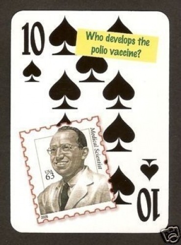 Jonas Salk - Polio Vaccine - Neat Card! #3Y5 | eBay