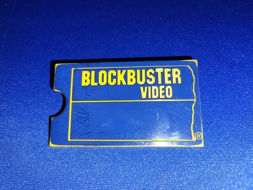 Vintage BLOCKBUSTER VIDEO Store Original Employee Name Tag Badge Pin ...