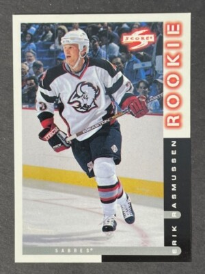 1997 Pinnacle Score Hockey ERIC RASMUSSEN # 58 - ROOKIE CARD - MT | eBay