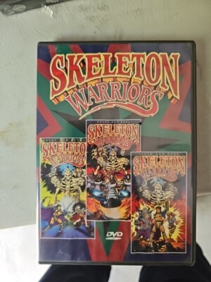 SKELETON WARRIORS DVD 1990'S Animation Very RARE! Tested Great ...