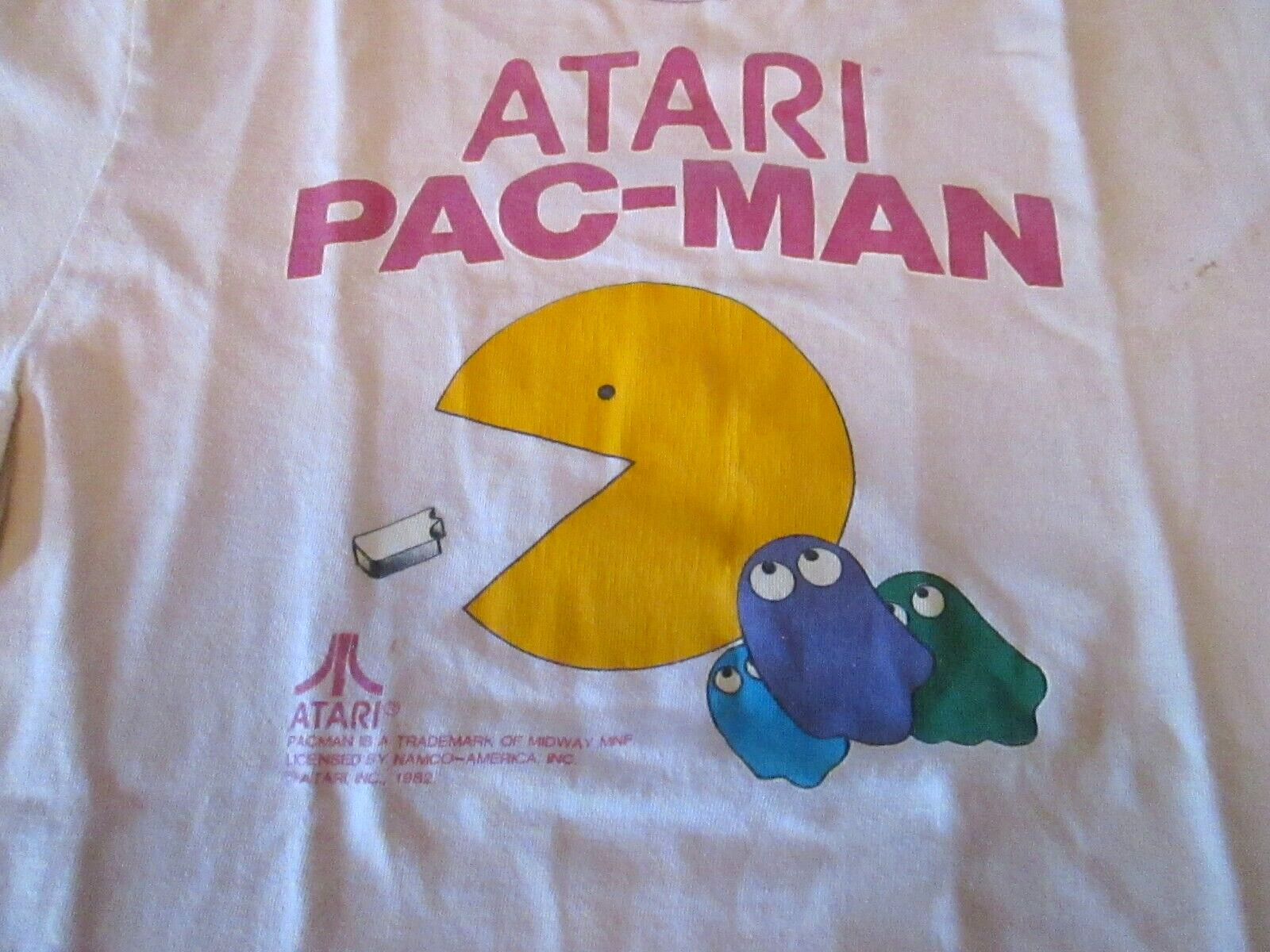 Vintage 80s 1982 Pac Man Atari Video Arcade Game Prom… - Gem