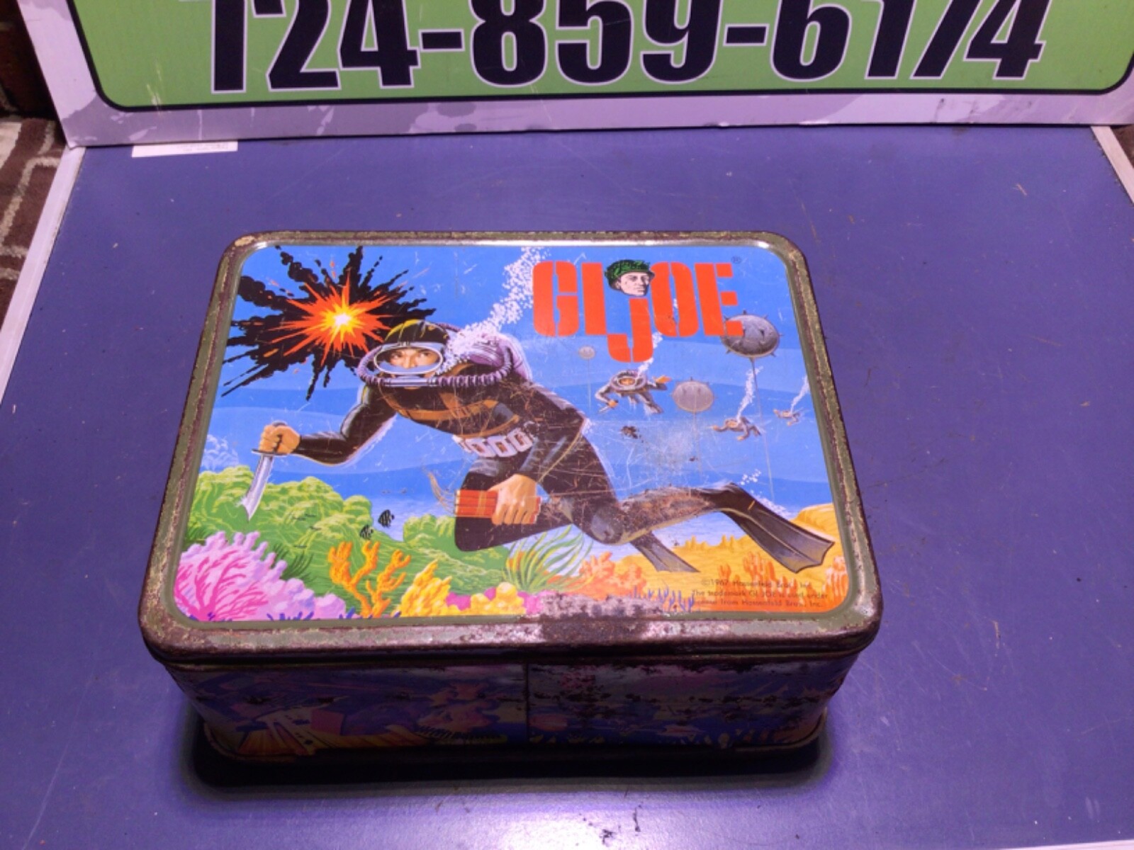 Vintage 1967 GI JOE Metal Lunchbox | eBay