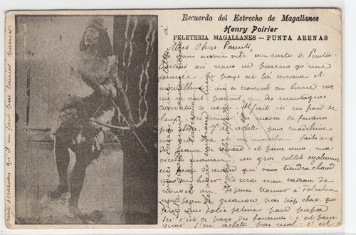 CHILE 1903 Tierra del Fuego Magallanes Punta Arenas Onas Ed. Henry ...