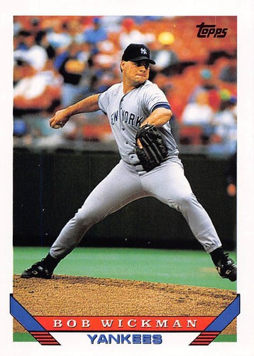 Bob Wickman 1993 Topps 452 New York Yankees Baseball Card | eBay