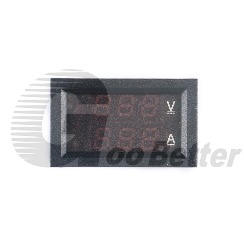 5-Wire DC Voltmeter Ammeter Panel Mount Amp Meter Red-Green Red-Blue ...