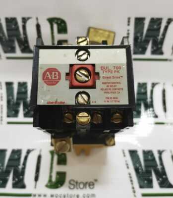 700-PH400A1 BUL.700 SERIES B / TYPE PK ALLEN-BRADLEY CONTROL RELAY SL ...