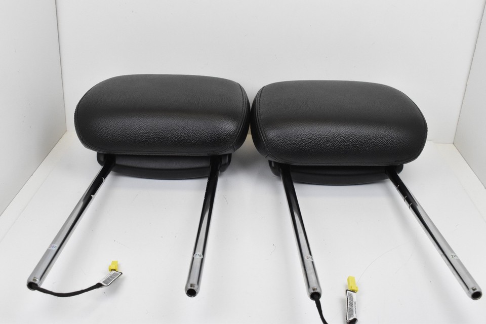2011-2020 Dodge Grand Caravan Black Leather Front Active Headrest Set ...