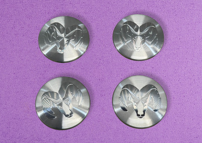 Set of 4 Dodge Ram 1500 2500 Dakota Durango Wheel Center Hub Caps 2.5 ...