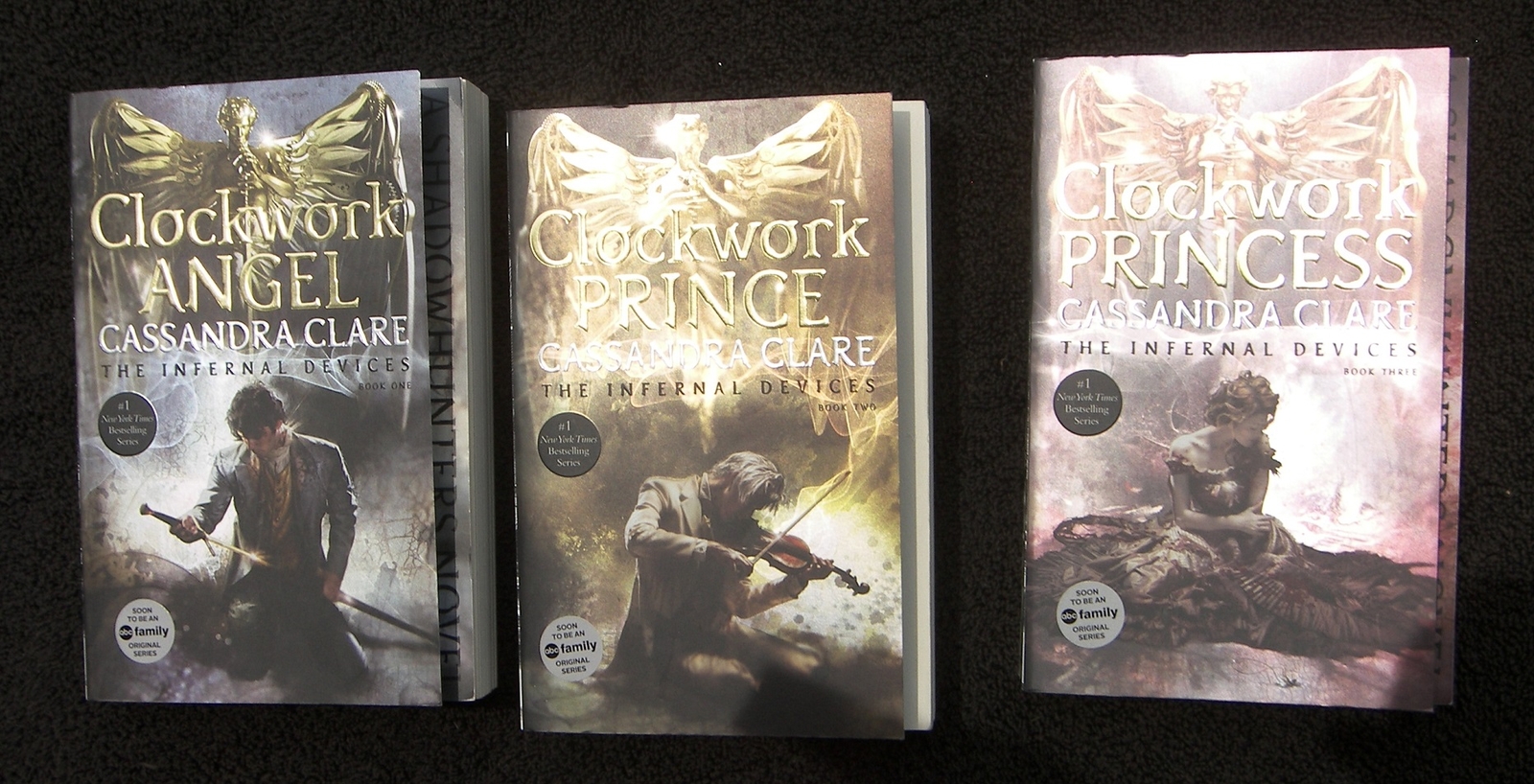 3 Infernal Devices Trilogy Clockwork Angel Clockwork Prince Clockwork Princess | eBay