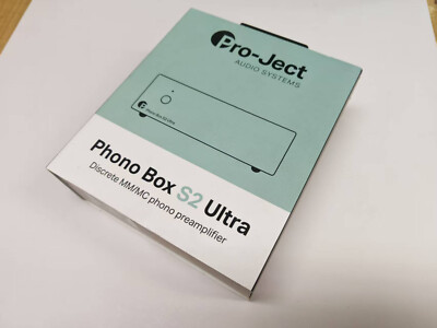 Project Phono box S2 Ultra MM/MC Phono (Black) in 100-240v, Made in ...