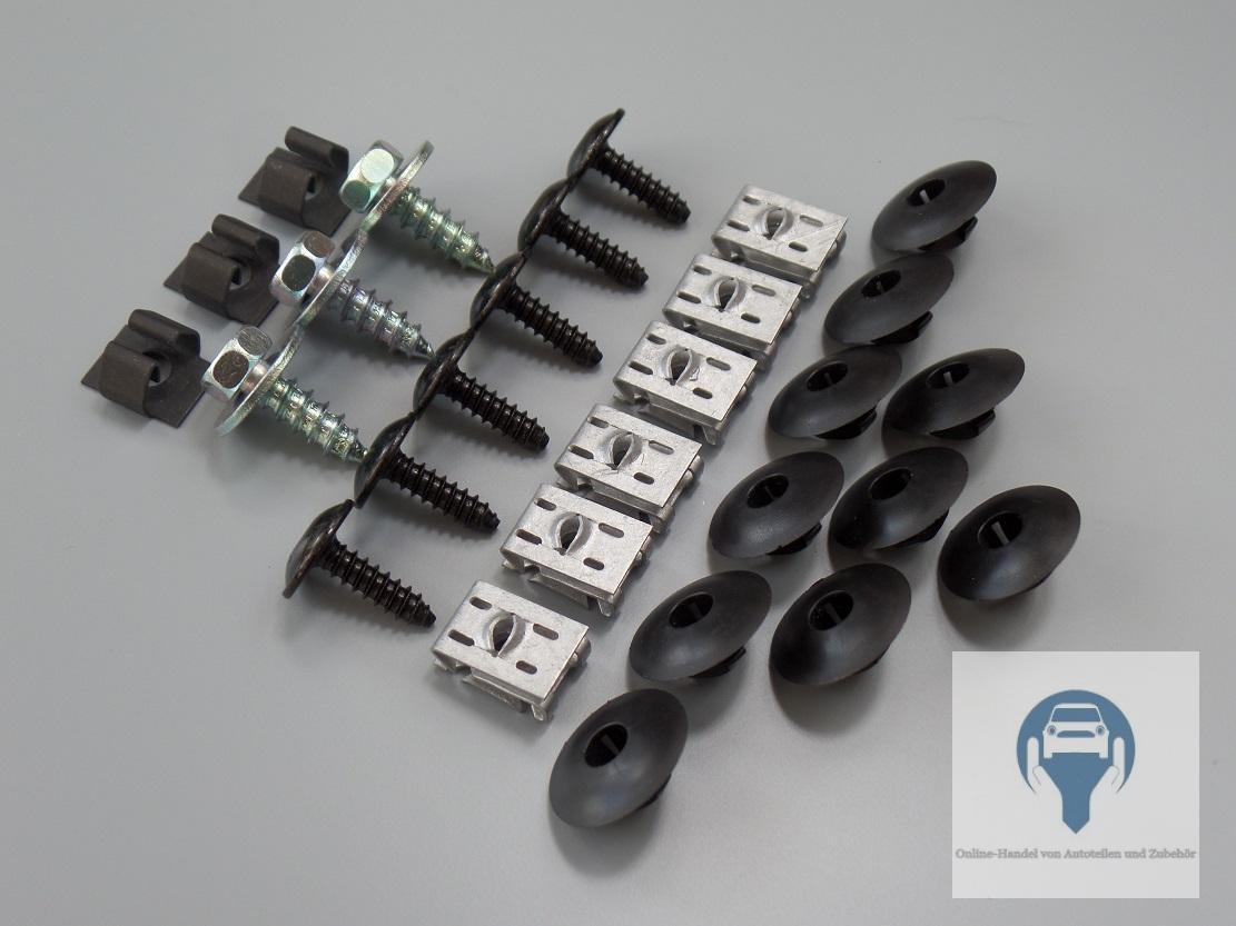 Motorschutz Unterboden Clips Set Audi A1 Seat Cordoba Ibiza Skoda Fabia ...