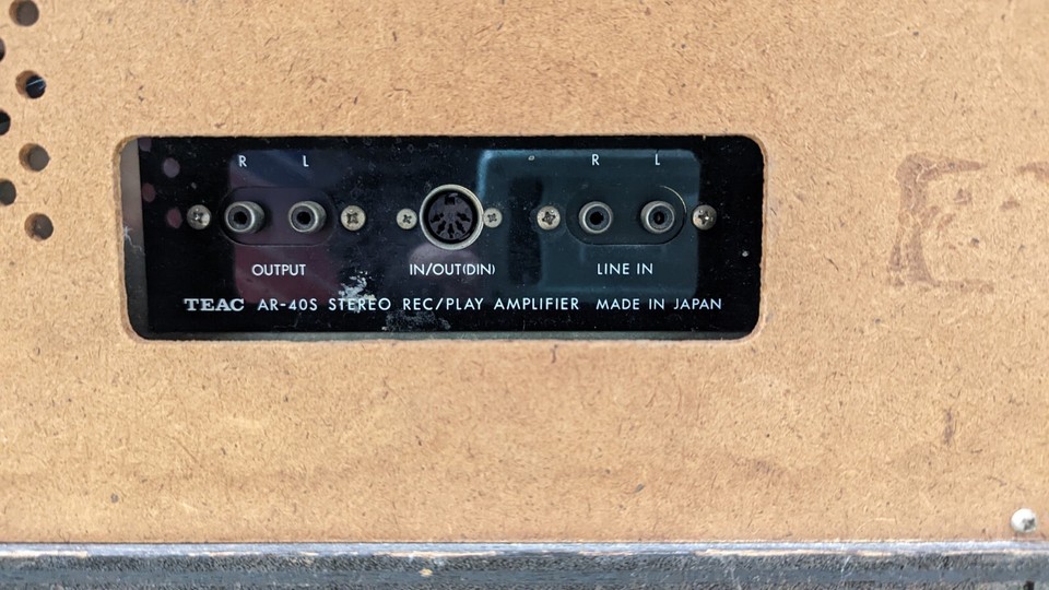 TEAC A-4010S AR-40S Vintage Reel to Reel Stereo Tape Deck Recorder Auto ...