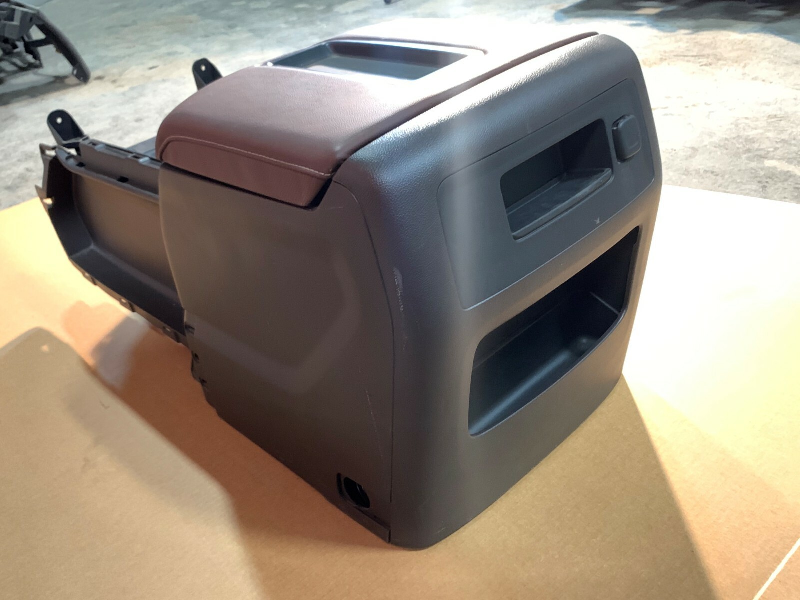 2015 2016 Cocoa Dune Center Floor Console Chevy Silverado GMC Sierra ...