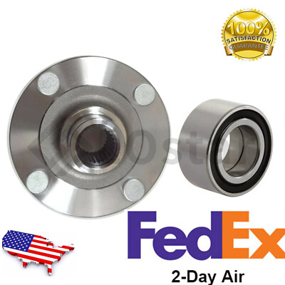 Front Wheel Hub & Bearing Assembly Fits 02-06 Nissan Sentra L4 1.8L ...