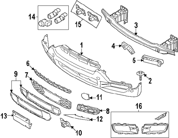 BMW 51117163150 GENUINE OEM LICENSE BRACKET | eBay