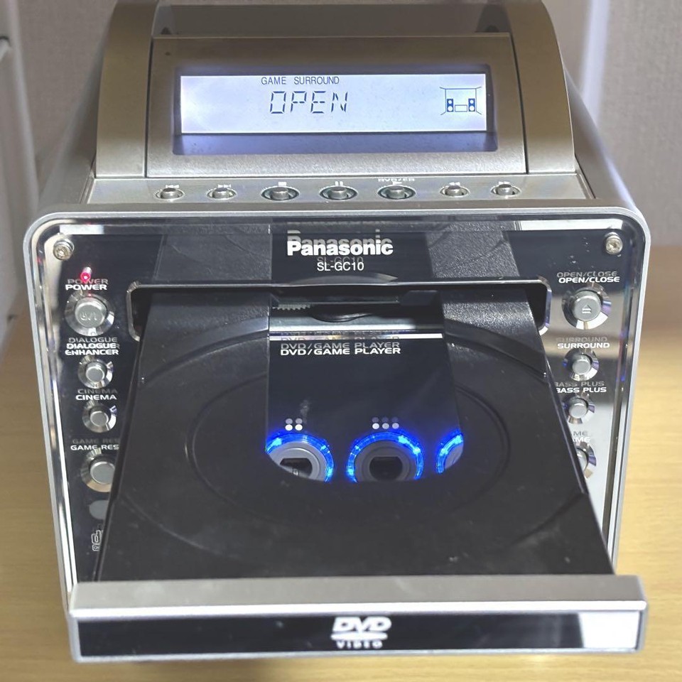 Panasonic Q SL-GC10 Game cube Console Genuine NINTENDO tested Remote ...