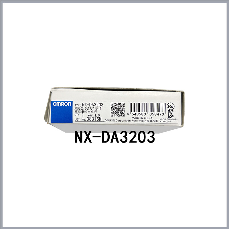 Omron 1 Piece New in Sealed Box NXDA3203 Analog Output Unit NX-DA3203 ...