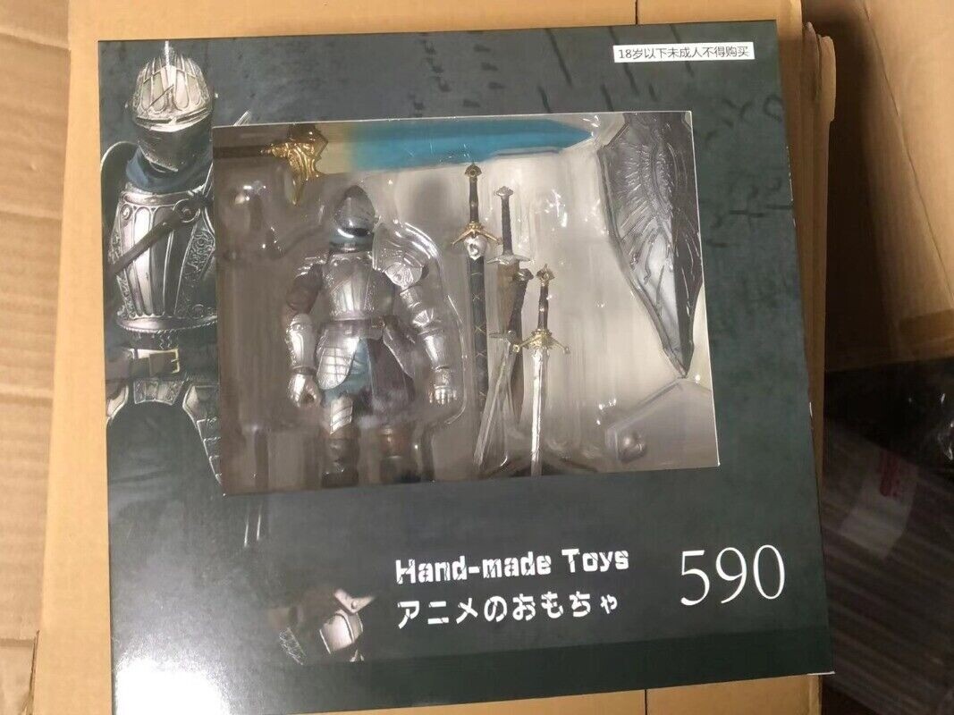 Demon’s Souls Fluted Armor PS5 Figma NO.590 Action Figure Toys Dark ...