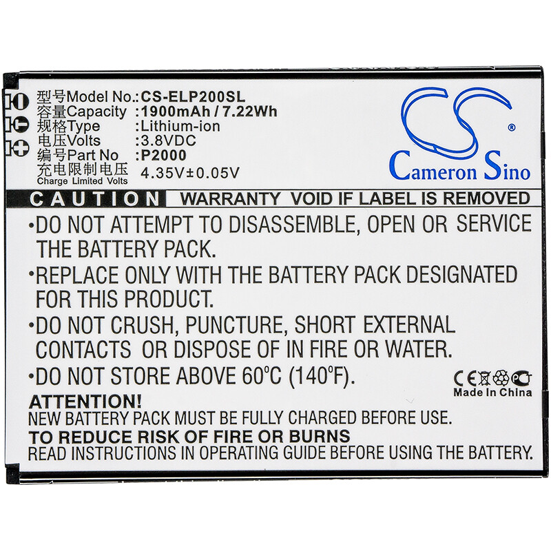 3.8V Battery for Elephone Precious P2000 P2000 1900mAh NEW | eBay