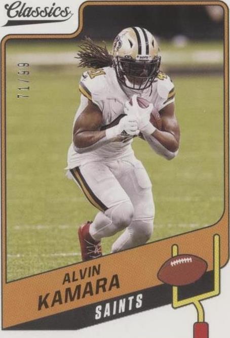 2021 Panini Classics - Alvin Kamara #13 Red Back /99 for sale online | eBay