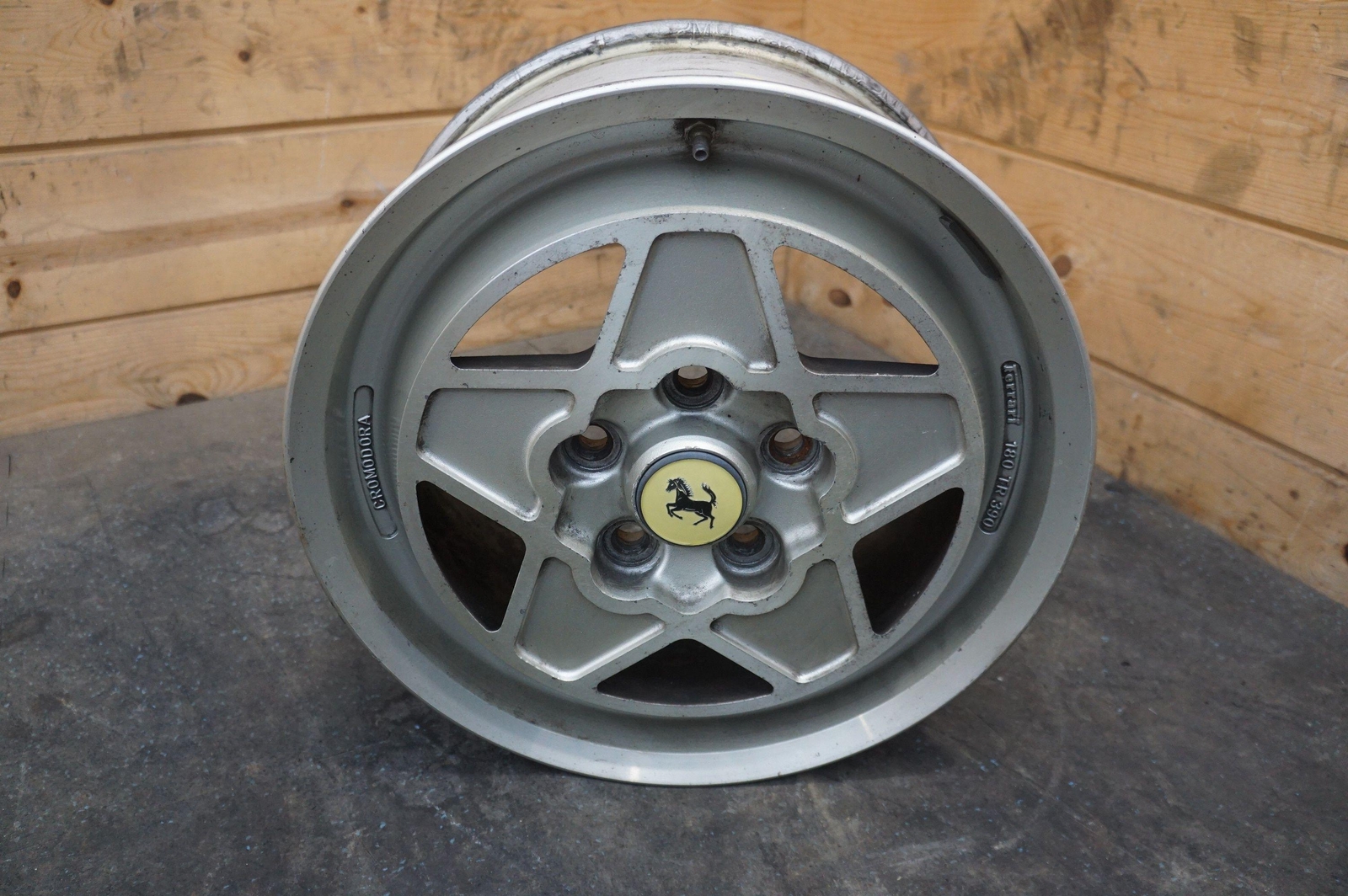 Wheel Rim 16x8 ET51 Cromodora TRX 180 TR 390 OEM 118147 Ferrari Mondial ...