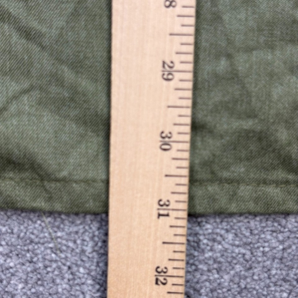 VTG French Jacket Adult Large Green Chore Work Wear Canvas Utility ...