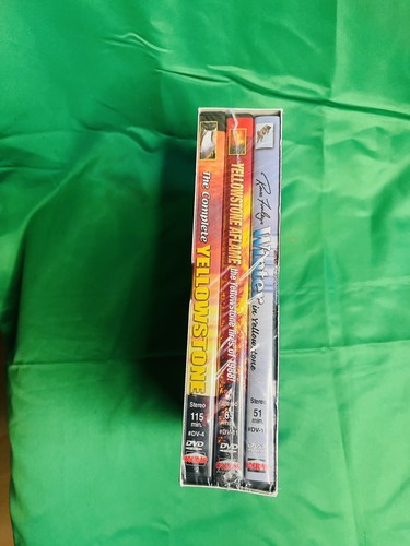 Yellowstone National Park Trilogy Collectors Edition DVD Box Set New ...