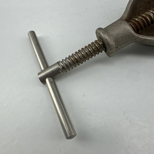 Antique Nut Cracker Vice Clamp Nutcracker T Handle Twist Turn Metal ...