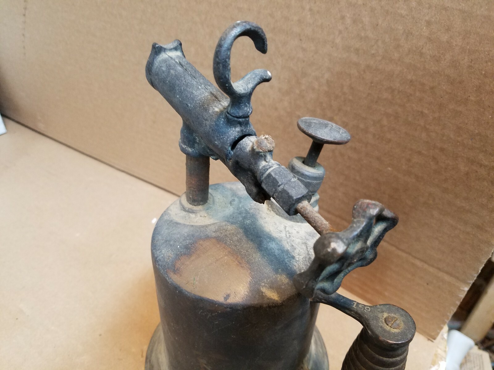 Vintage Brass Antique TURNER Welding | Grelly USA