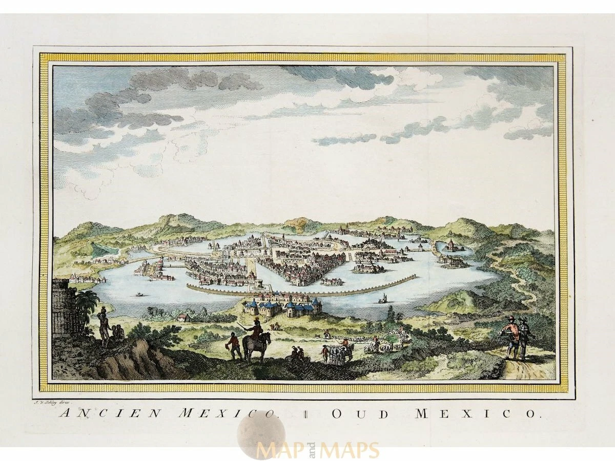 Tenochtitlan City Map