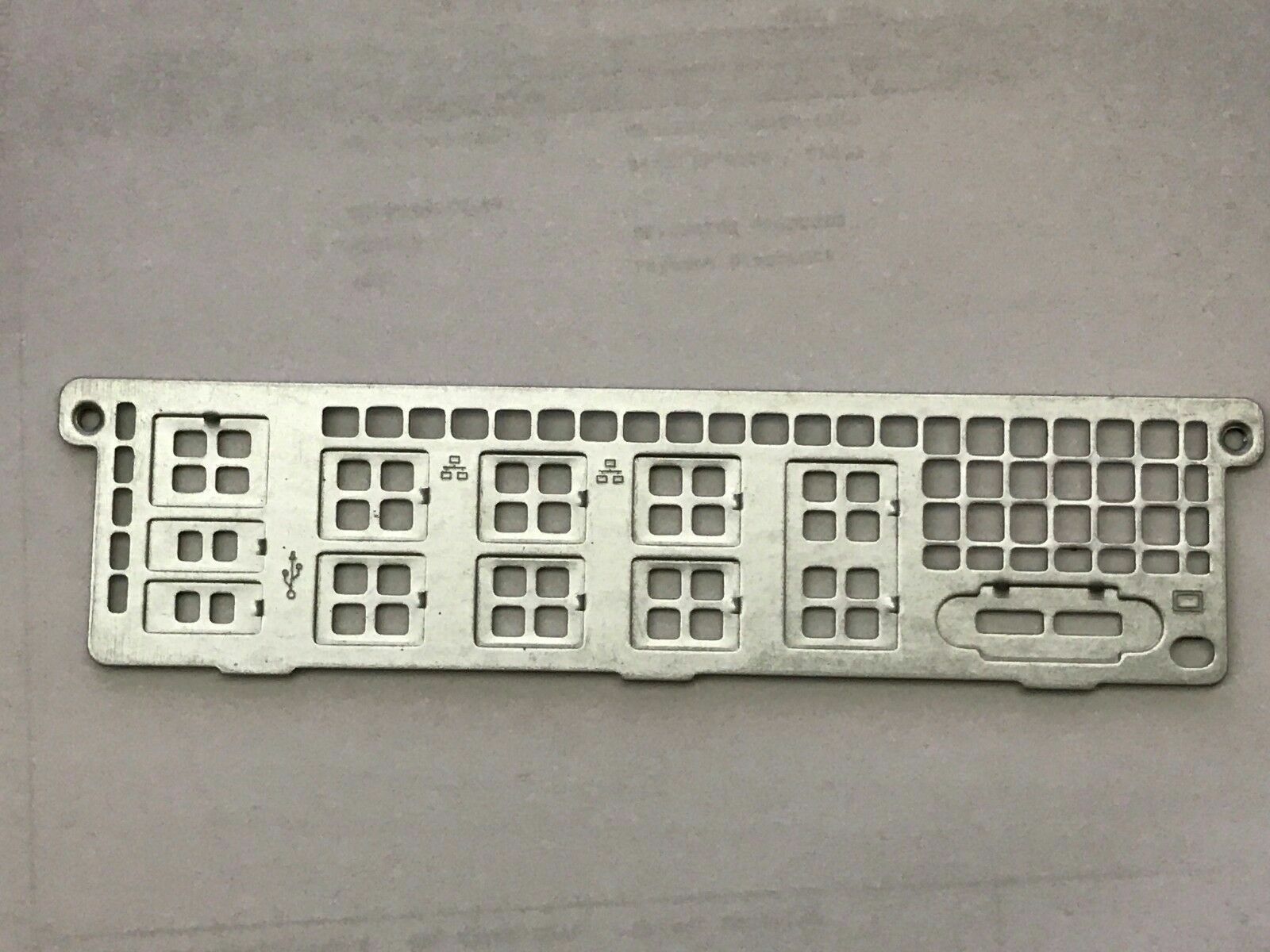 ORIGINAL Supermicro 1U I/O Shield for A2SDi-H-TP4F in SC813/512 Chassis ...