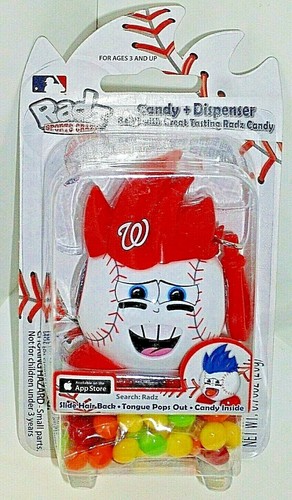 MLB Washington Nationals Radz Candy and Dispenser by Radz Brands | eBay
