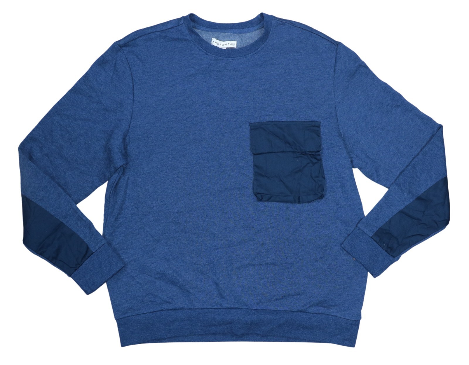 And Now This Utility Chest Pocket Fleece Pullover Men's Sweatshirt NWT ...